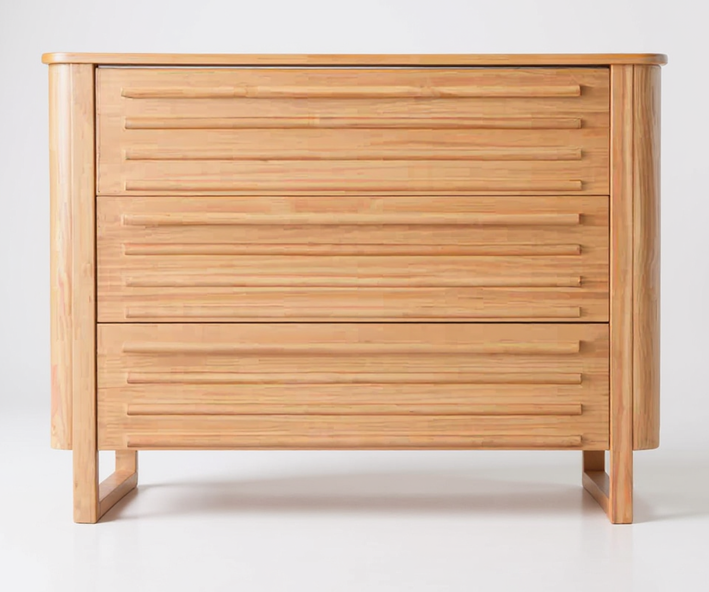 Rever Bebe Agra 3 Drawer Chest Sandstone