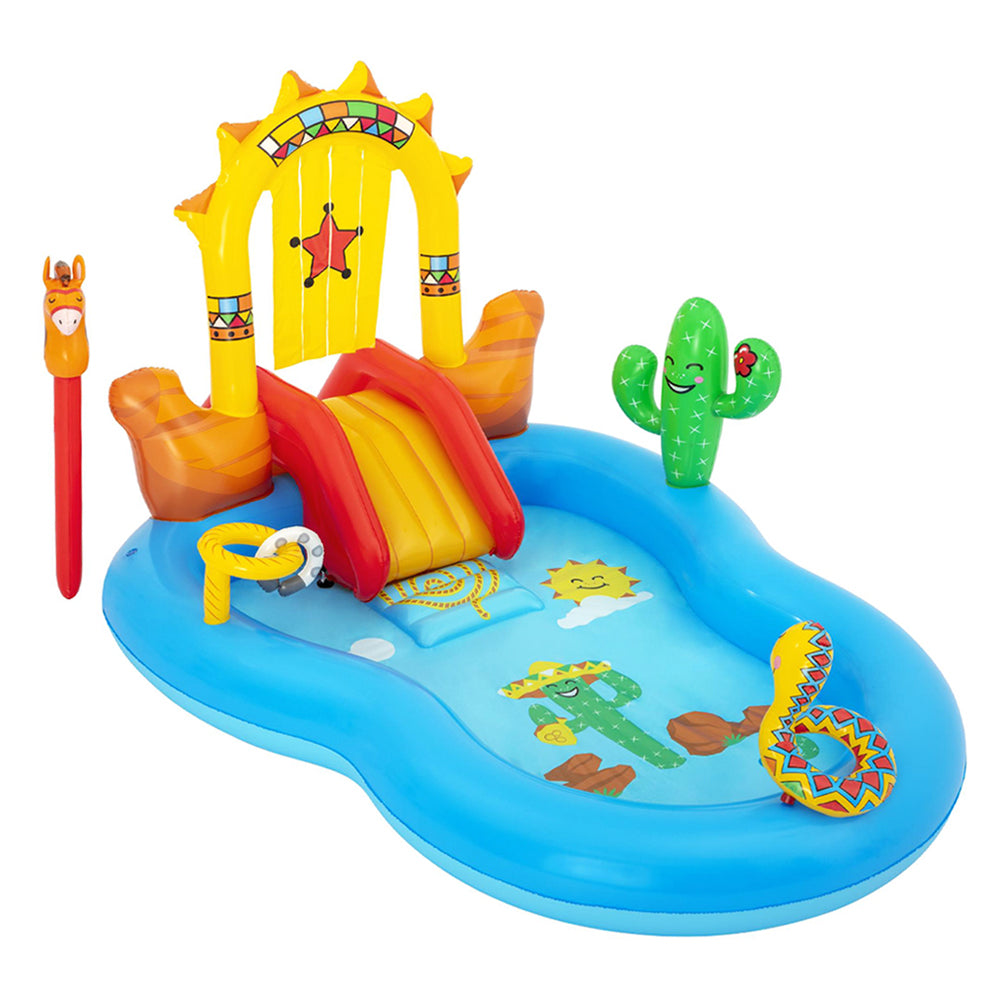 Bestway Swimming Pool Above Ground Inflatable Kids Play Wild West Pool